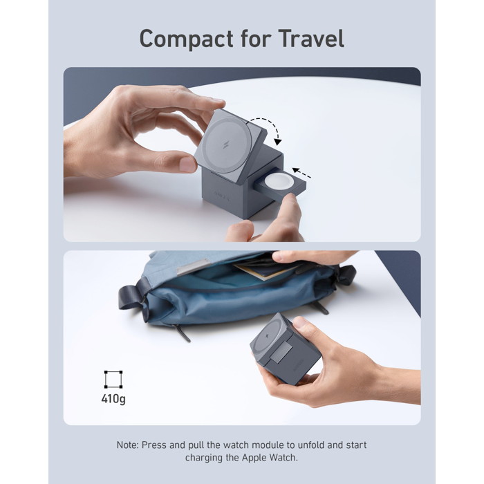 Anker Anker '3-in-1 Cube with MagSafe' Wireless Charging Station μόνο ...