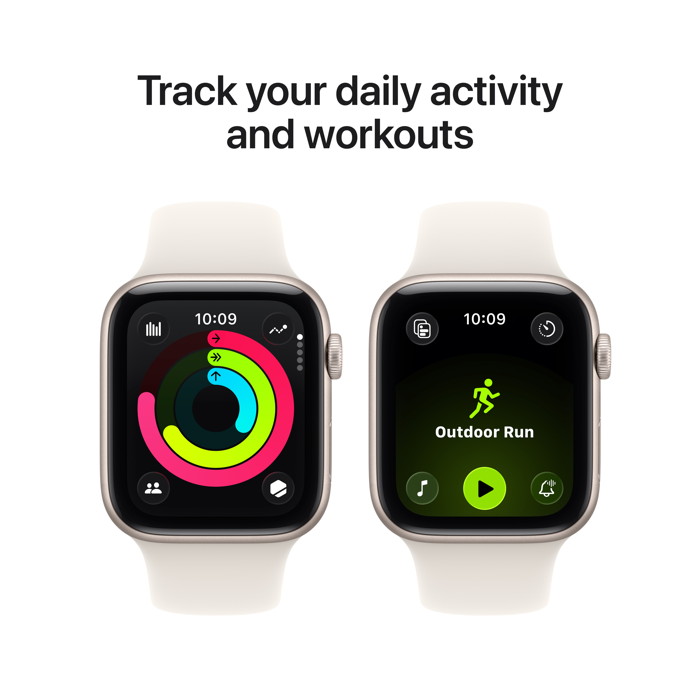 Apple Apple Watch SE 3 / GPS / 40mm / Starlight Aluminium case with ...