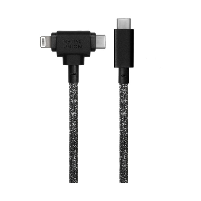 Native Union Native Union 'Belt Cable Duo' (USB-C to USB-C & Lightning ...