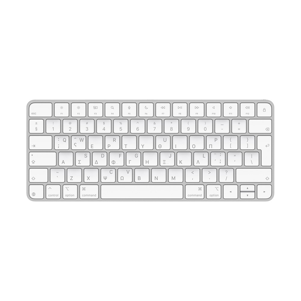 Apple Apple Magic Keyboard with Lock Key / Lightning / Silver / Greek ...