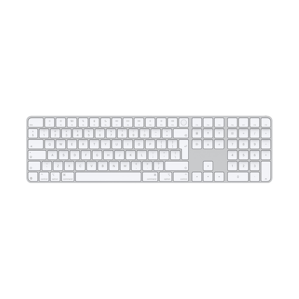 Apple Apple Magic Keyboard with Touch ID and Numeric Keypad for Mac ...