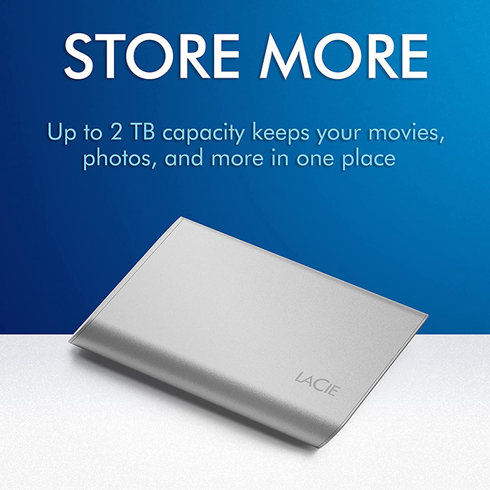 LaCie Lacie Portable SSD v2 500GB μόνο με 99.00