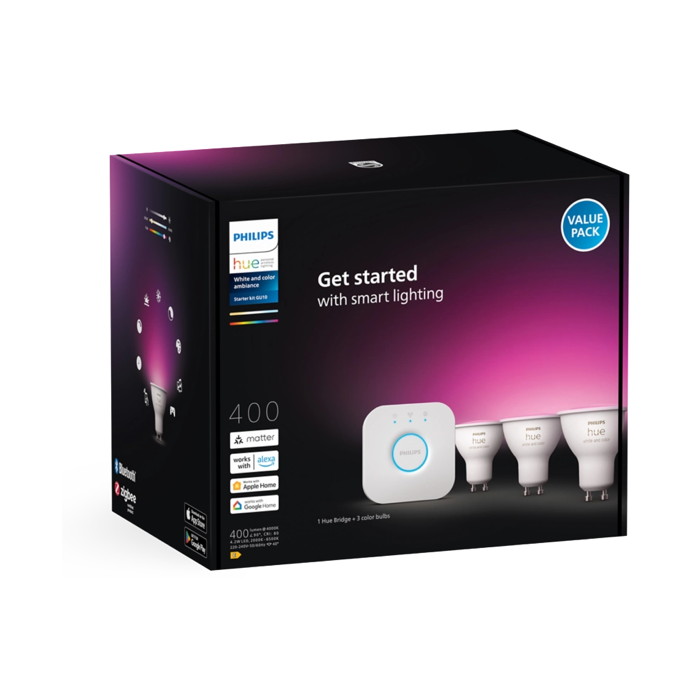Philips Philips 'Hue White and Colour Ambiance Starter kit' Bridge ...
